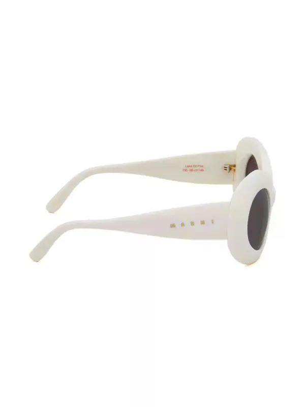 Marni Oversized Sunglasses - White
