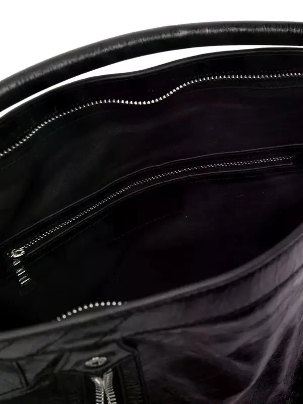 Zadig&Voltaire Grained Leather Tote Bag
