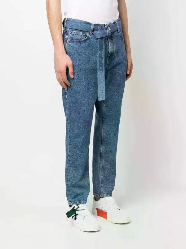 Off-White Industrial Slim-fit Jeans