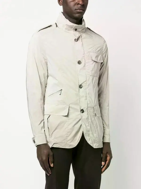 MOORER Porto Lightweight Jacket - Neutrals