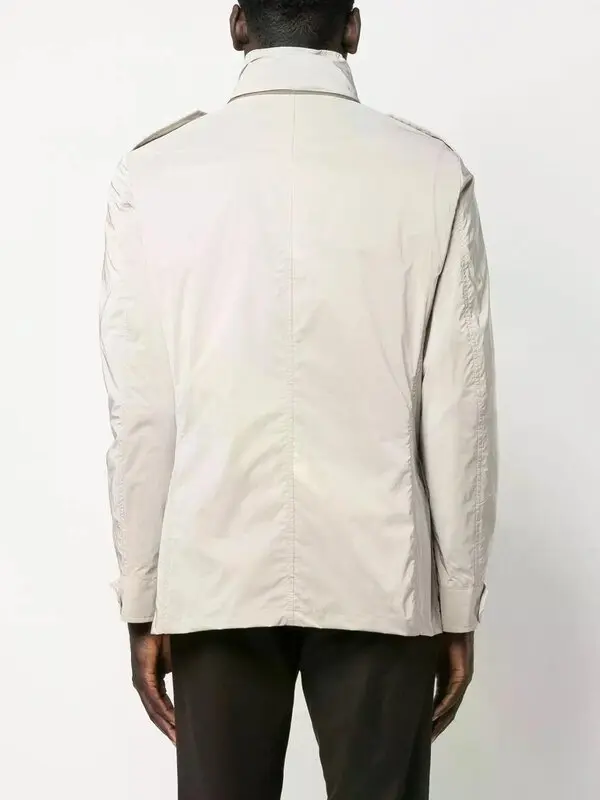 MOORER Porto Lightweight Jacket - Neutrals