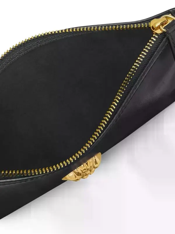 Versace La Medusa Leather Clutch Bag