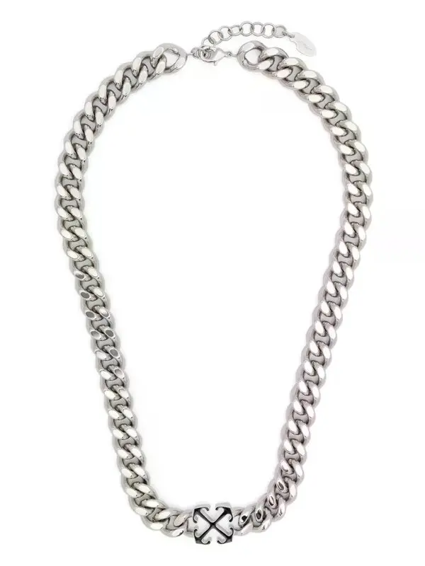 Off-White Arrow Necklace