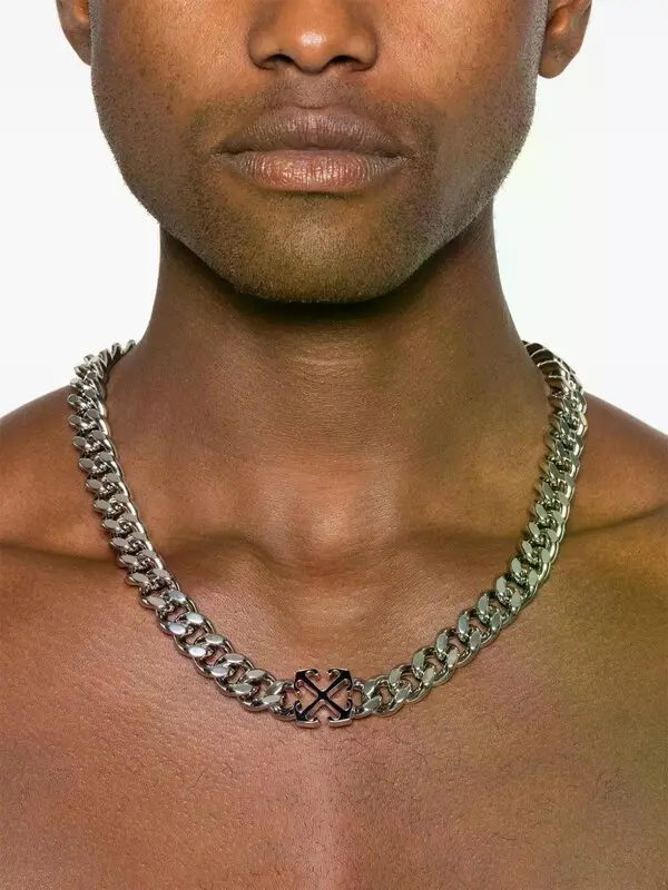 Off-White Arrow Necklace