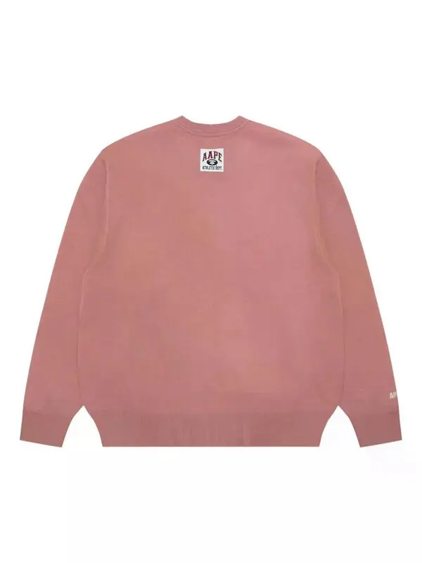 AAPE BY *A BATHING APE Embroidered-logo Sweater