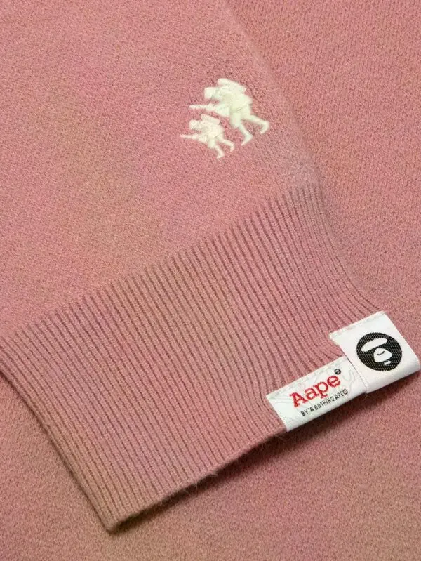 AAPE BY *A BATHING APE Embroidered-logo Sweater
