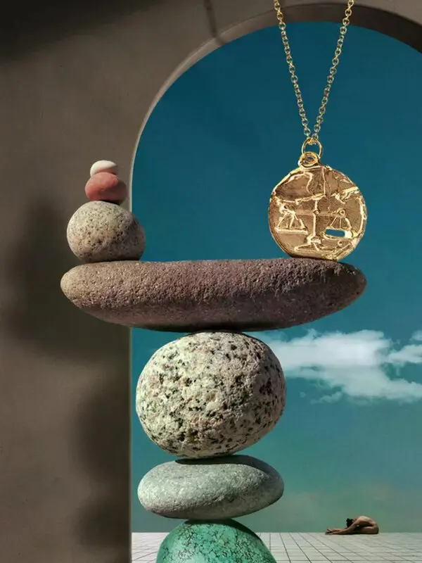 ALIGHIERI The Libra Medallion Necklace
