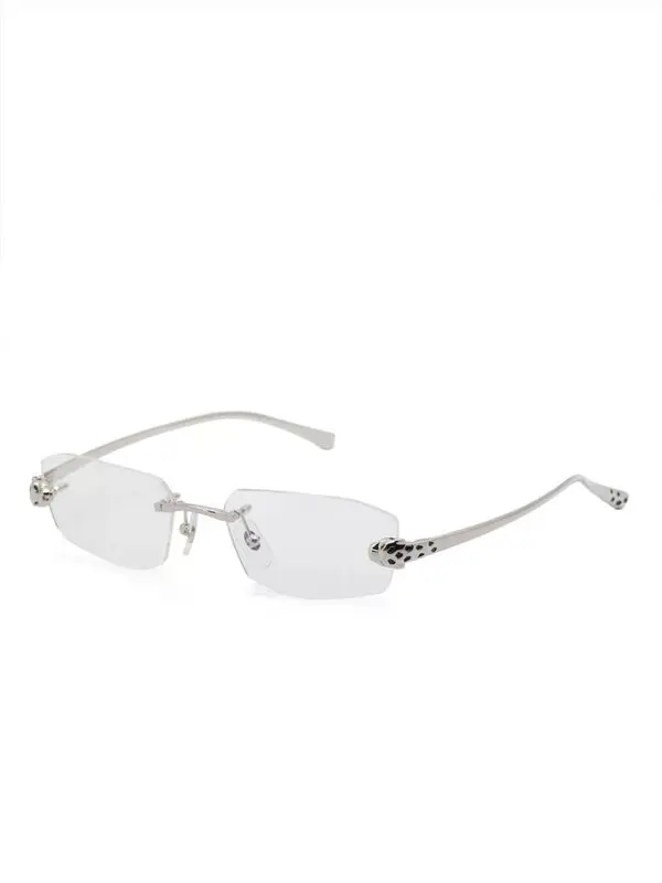 Cartier Panthère De Rimless Eyeglasses