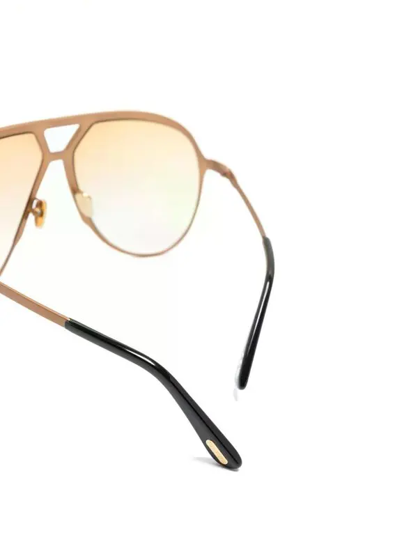TOM FORD Oversized Aviator Sunglasses