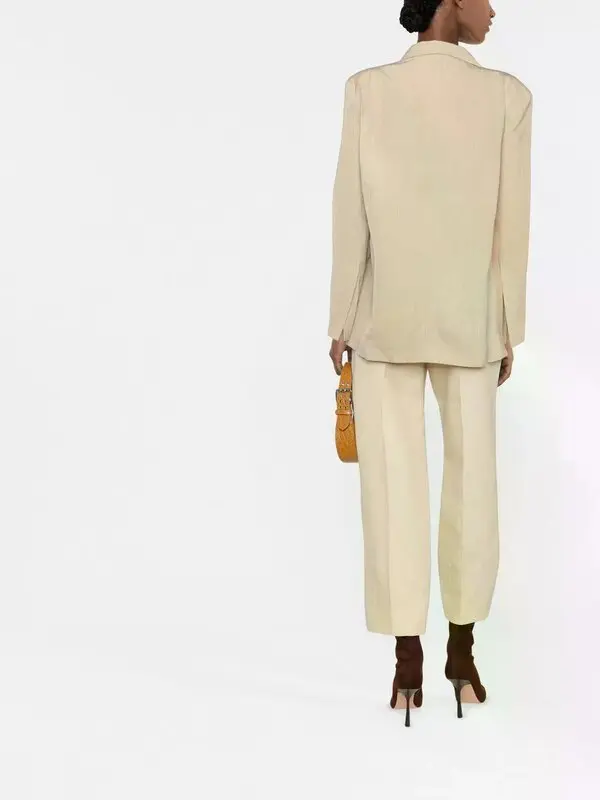 Jacquemus Baccala Asymmetric Cropped Blazer