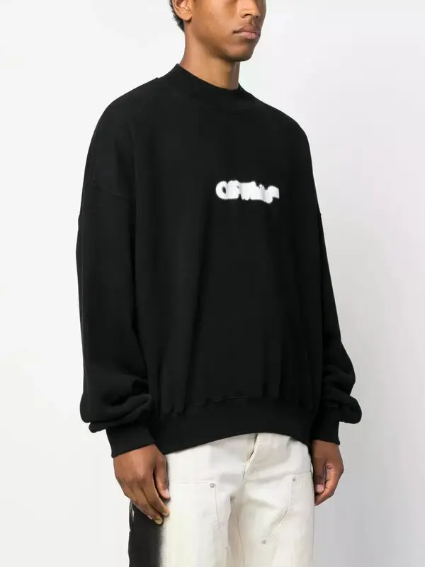 Off-White Logo-print Cotton Sweatshirt