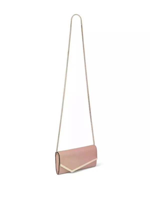 JIMMY CHOO Emmie Clutch Bag - Neutrals