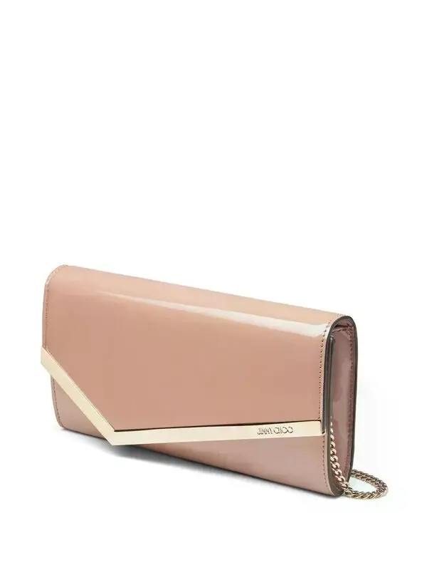 JIMMY CHOO Emmie Clutch Bag - Neutrals