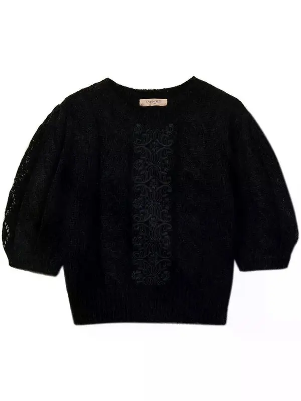 TWINSET Lace-detailing Jumper