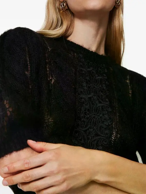 TWINSET Lace-detailing Jumper