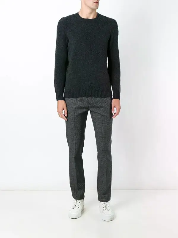 DRUMOHR Lambswool Crew Neck Sweater
