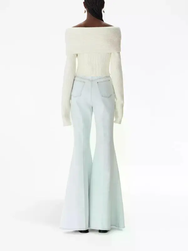Nina Ricci High-waisted Flared Jeans