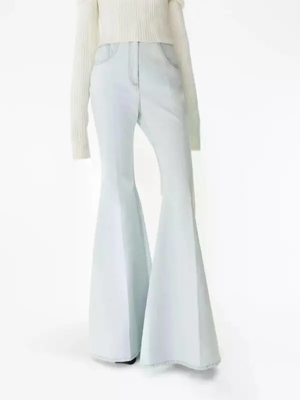 Nina Ricci High-waisted Flared Jeans