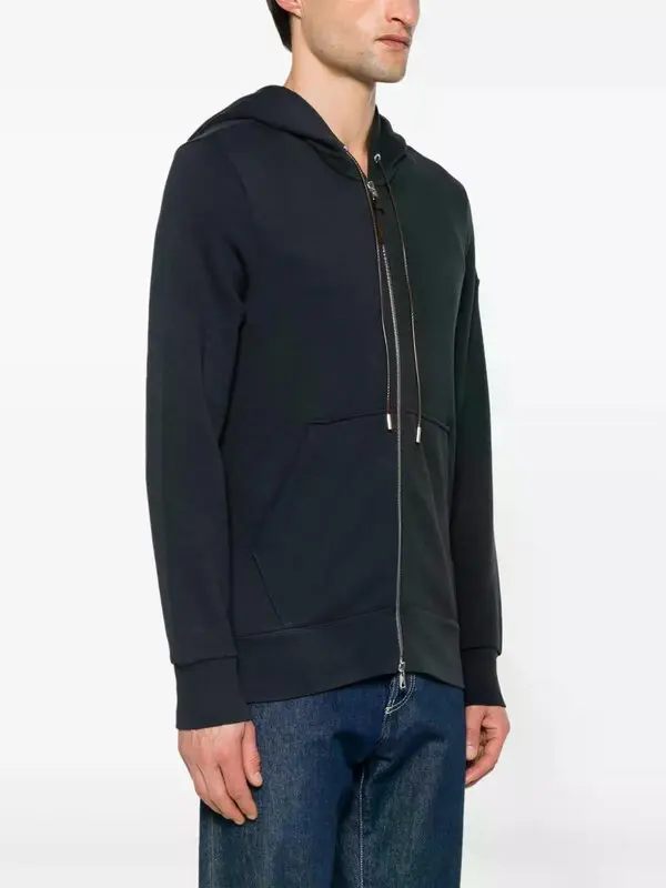 Moncler Logo-appliqué Zipped Hoodie