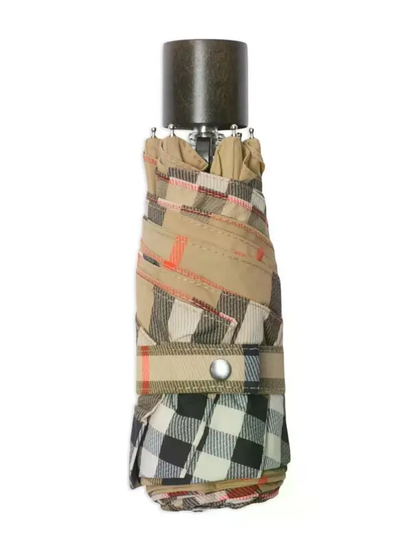 Burberry Check-print Folding Umbrella
