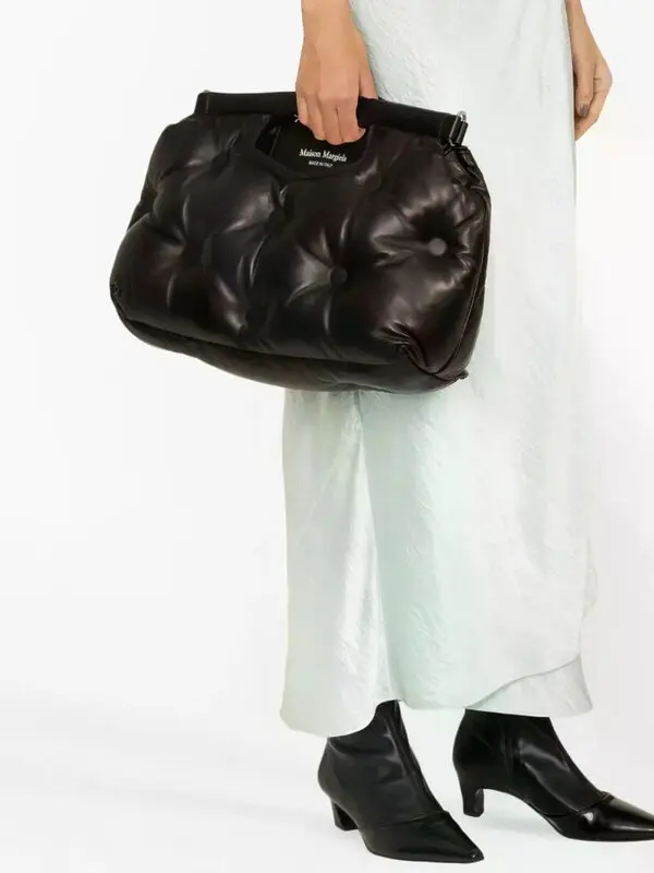 MAISON MARGIELA Medium Glam Slam Cross Body Bag - Black
