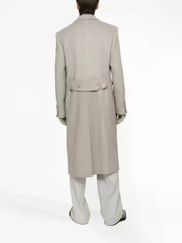 Dolce & Gabbana Single-breasted Cashmere Coat