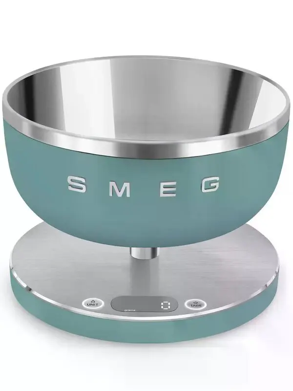 SMEG Logo-lettering Digital Kitchen Scale - Green