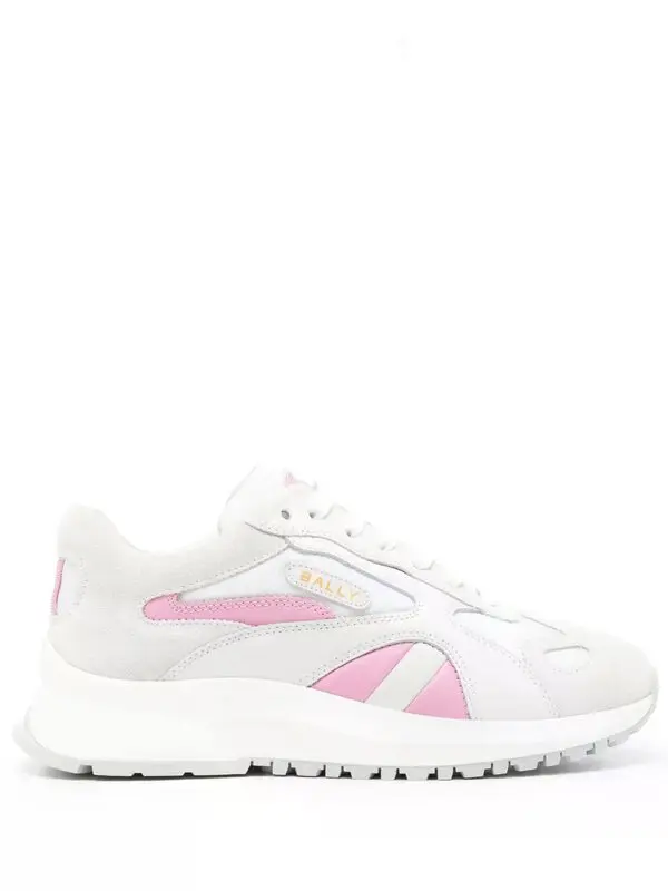 Bally Contrast-panel Leather Sneakers