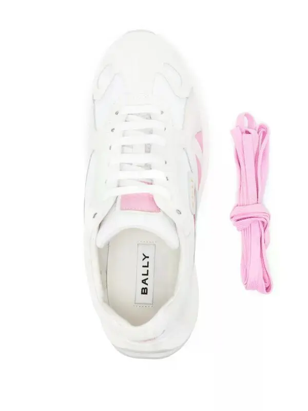 Bally Contrast-panel Leather Sneakers