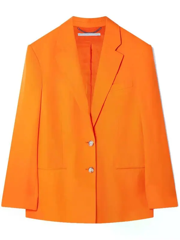 Stella McCartney Single-breasted Blazer - Orange
