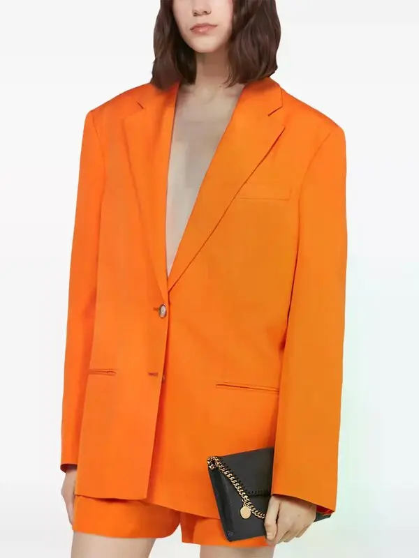 Stella McCartney Single-breasted Blazer - Orange