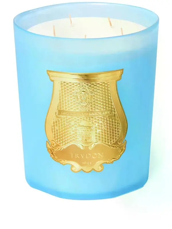 TRUDON Logo-detail Versailles Candle - Blue