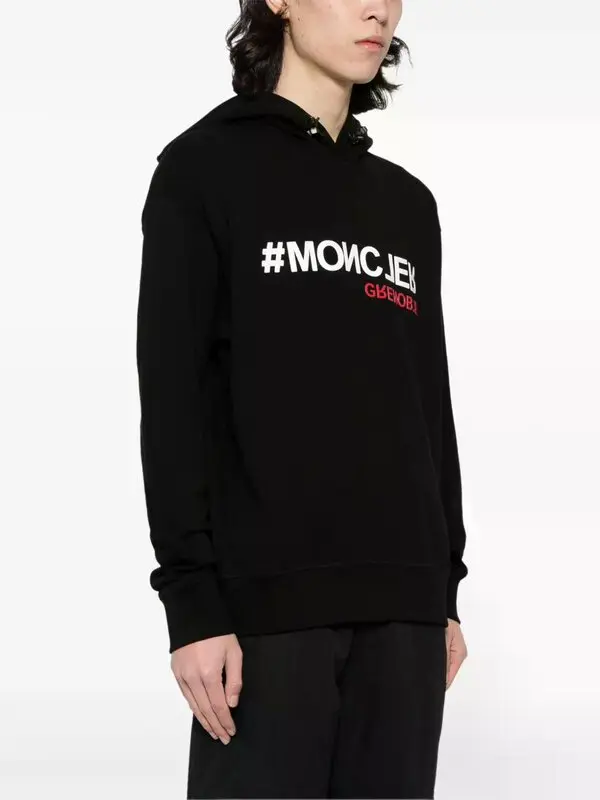 Moncler Logo-appliqué Cotton Hoodie