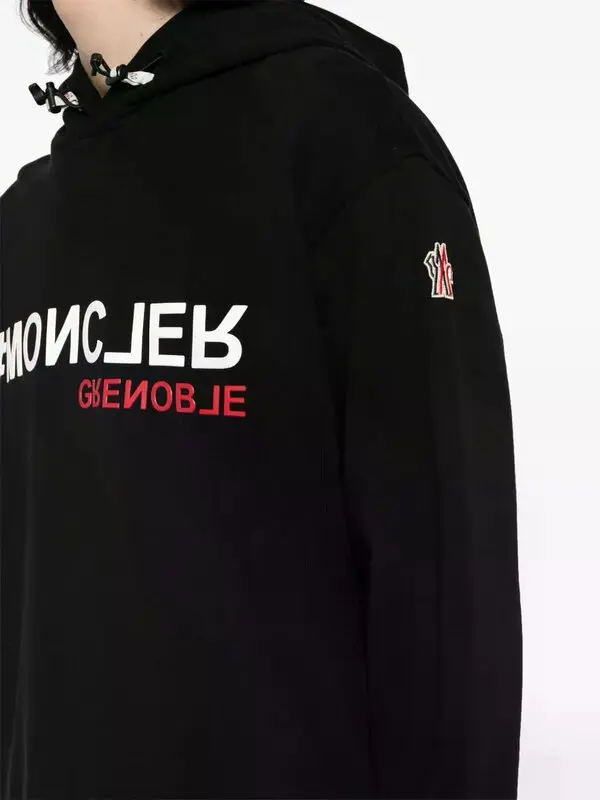 Moncler Logo-appliqué Cotton Hoodie