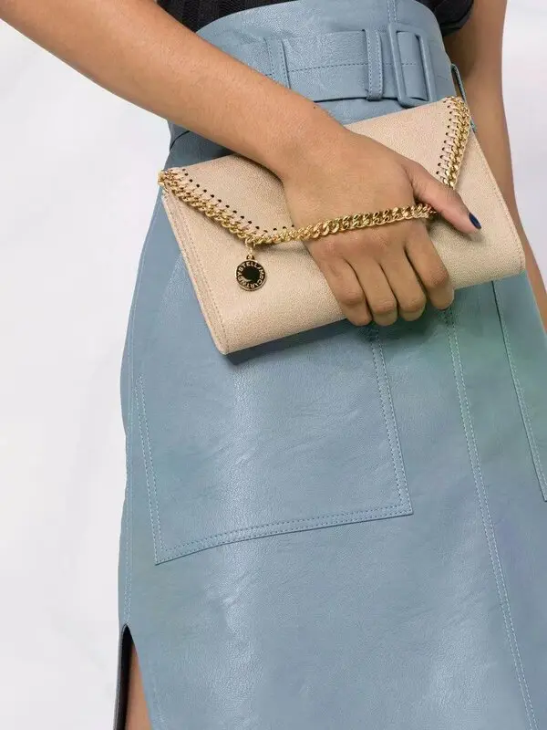 Stella McCartney Mini Falabella Crossbody Bag - Neutrals