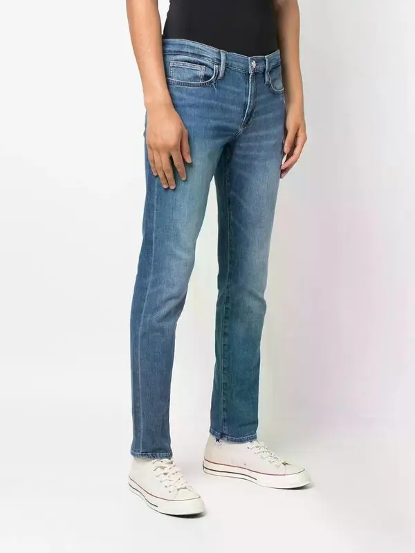 FRAME L'homme Slim-cut Jeans - Blue