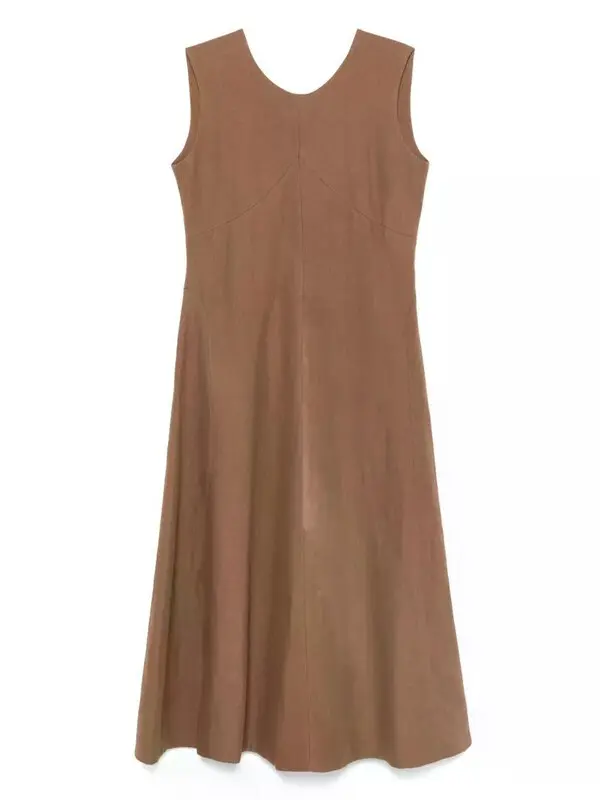 SKALL STUDIO Antonia Midi Dress - Brown