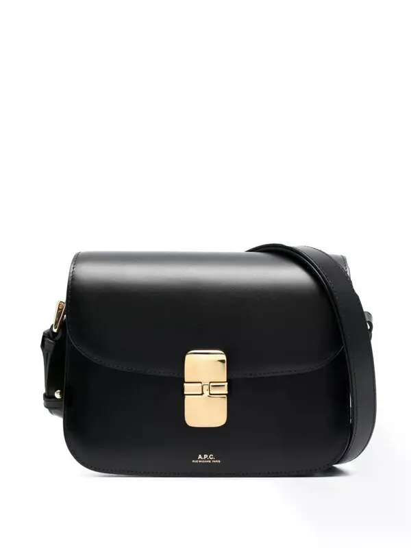 A.p.c. Small Grace Cross-body Bag - Black
