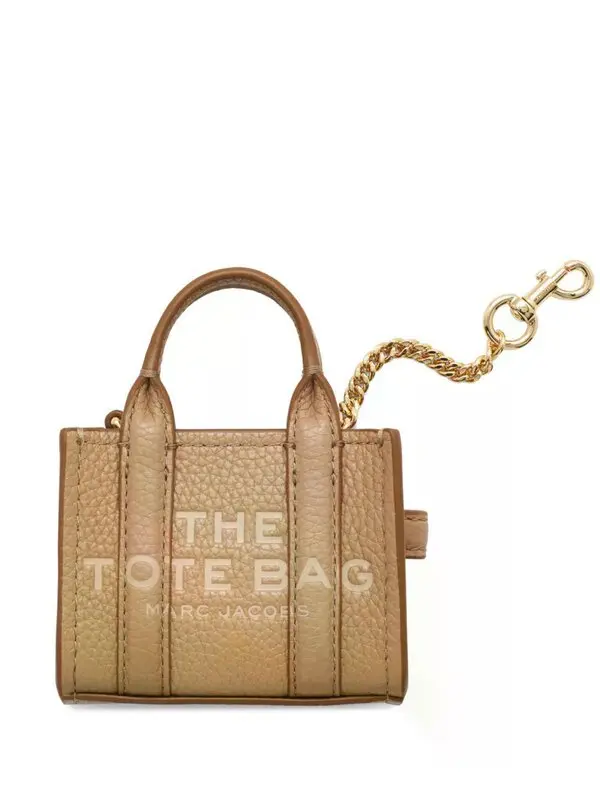 Marc Jacobs The Nano Tote Bag Charm - Brown