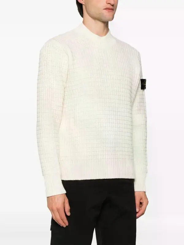 Stone Island Compass-badge 3d-knit Jumper