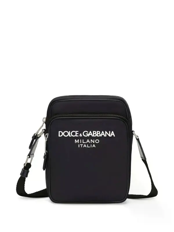 Dolce & Gabbana Logo-lettering Cross Body Bag - Blue