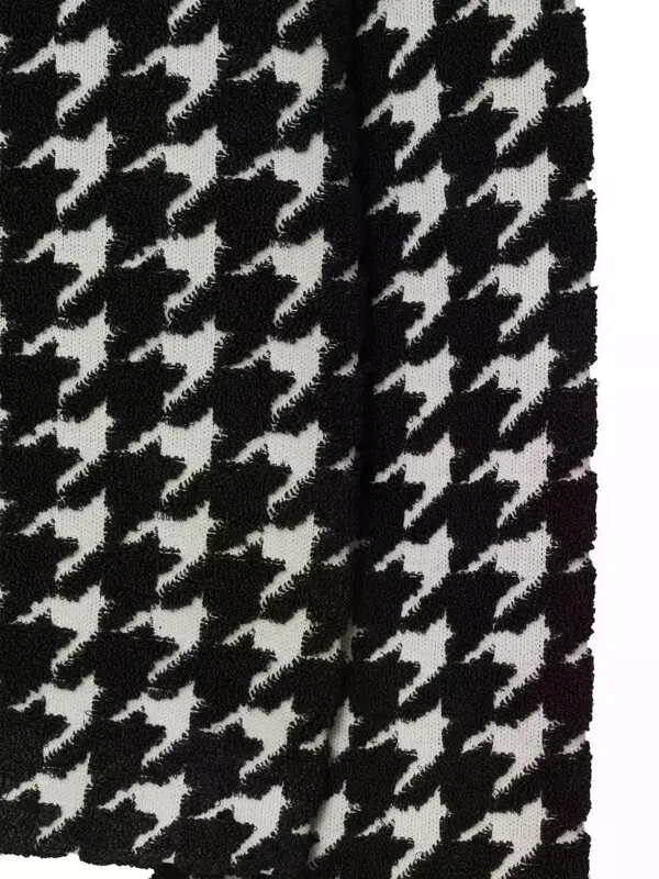 Burberry Houndstooth Crew-neck Jumper