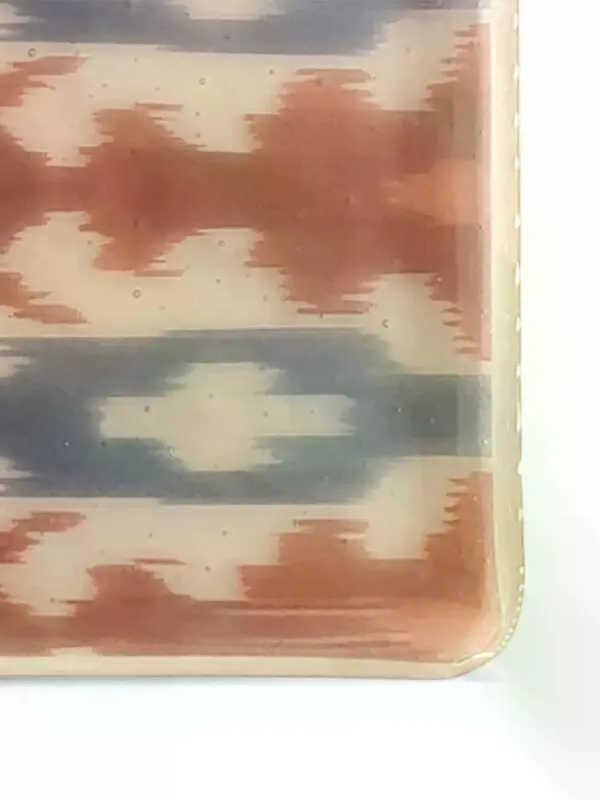 LES-OTTOMANS Ikat Handmade Tray - Multicolour