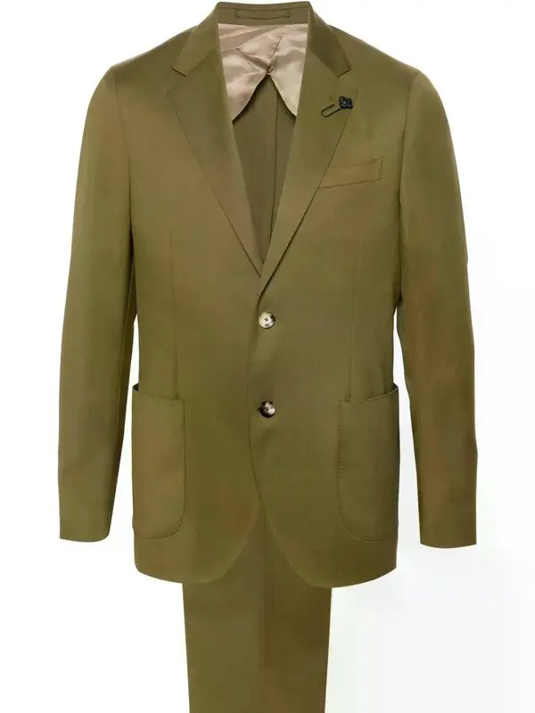 LARDINI Single-breasted Wool Suit