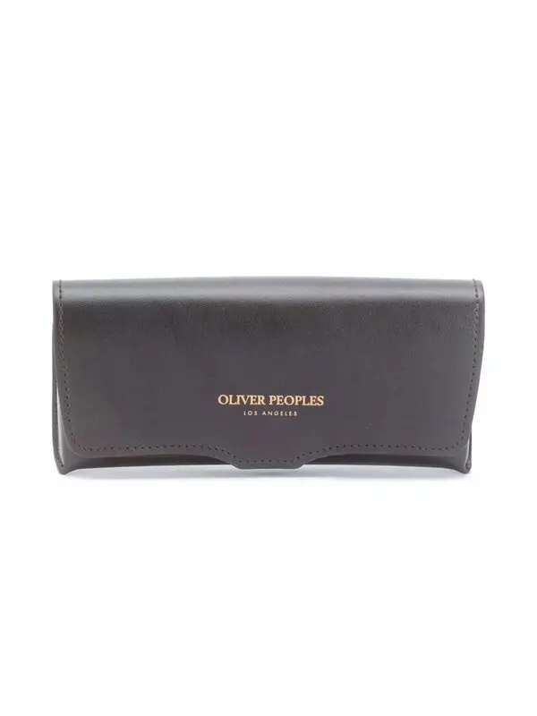 Oliver Spencer Tortoiseshell Round Frame Sunglasses