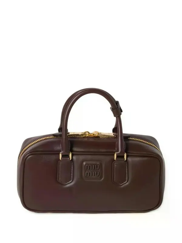 Miu Miu Arcadie Leather Tote Bag