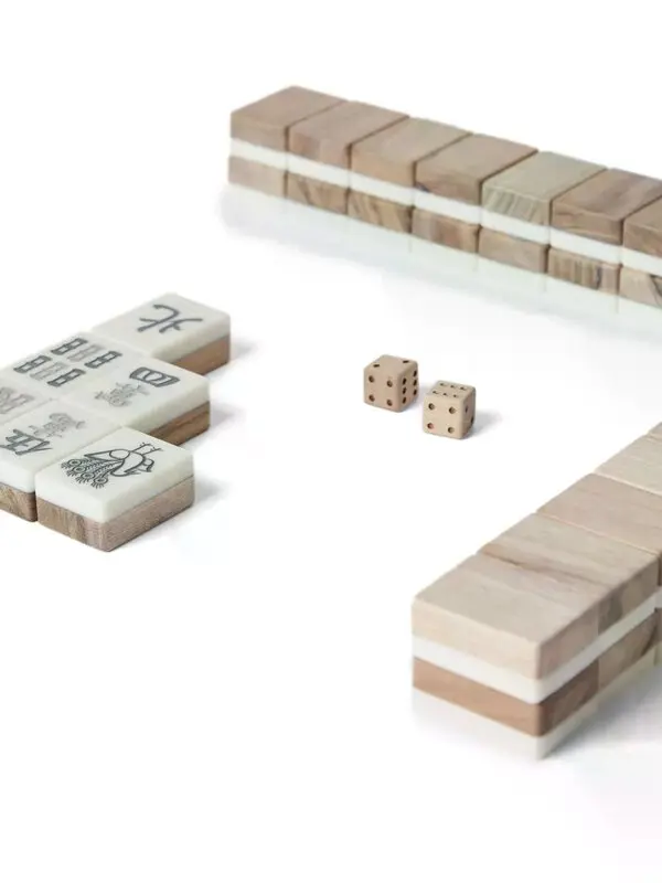 Brunello Cucinelli Wooden Mahjong Set