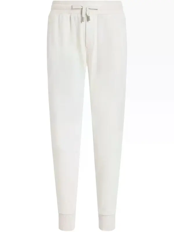 Dolce & Gabbana Tag Jersey Track Pants - Neutrals