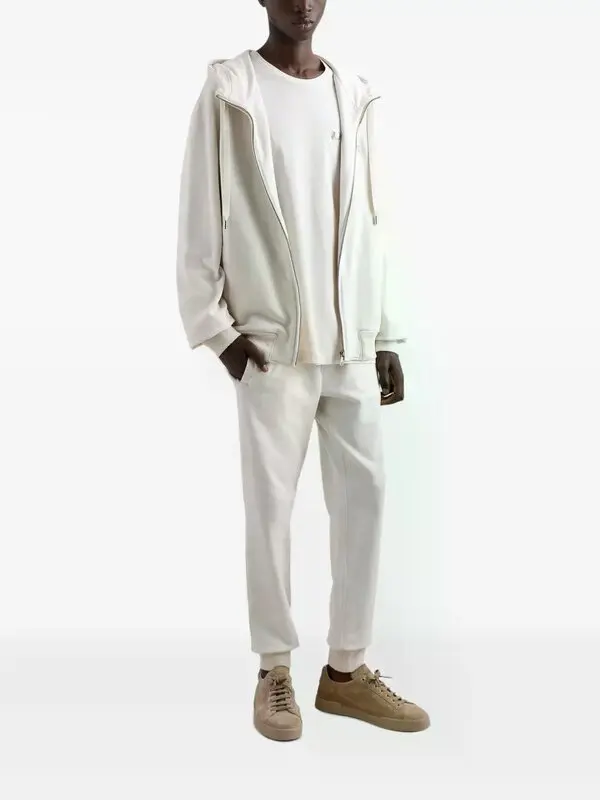 Dolce & Gabbana Tag Jersey Track Pants - Neutrals
