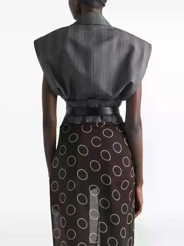 Prada Single-breasted Pinstripe Vest